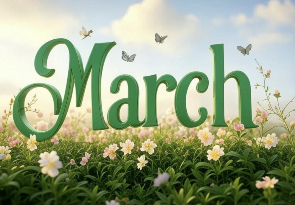 Important Dates March (2025) - simply cool news